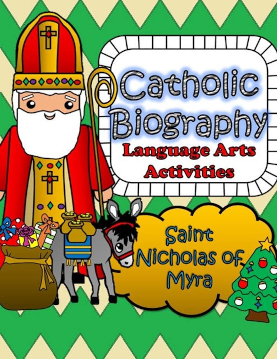 St. Nicholas of Myra Biography - Language Arts - Etsy