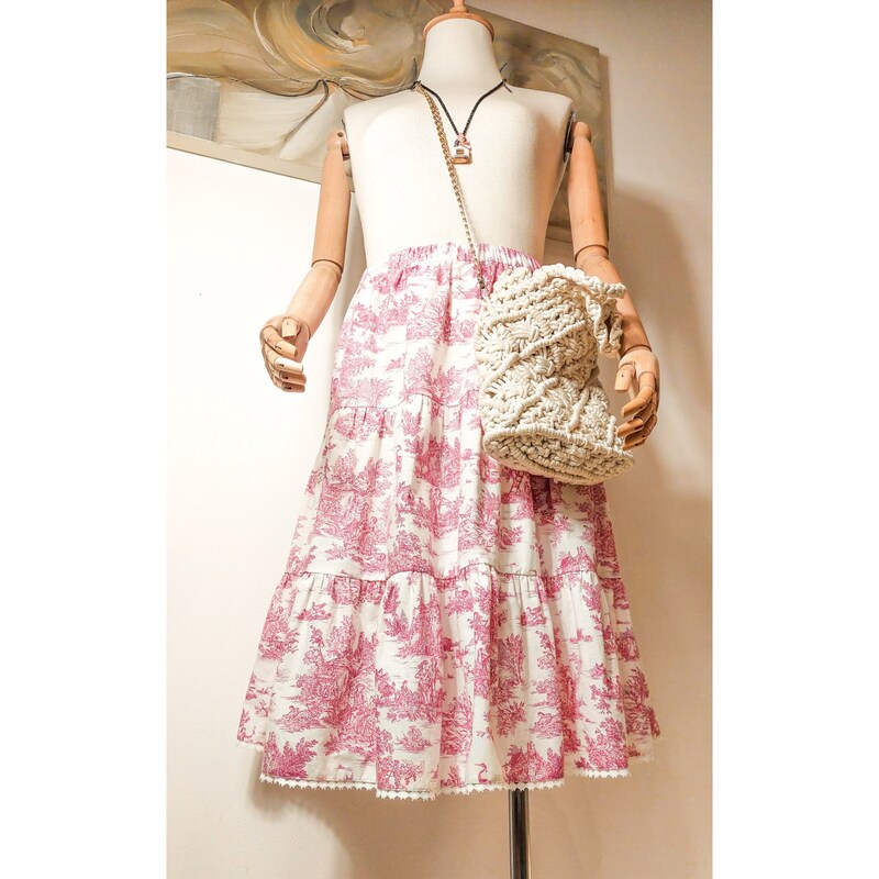 Toile Skirts - Etsy