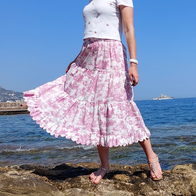 Toile Skirts - Etsy