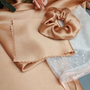 Natural Silk Satin Luxurious A-line Skirt , Chic Silk Satin Skirt ...