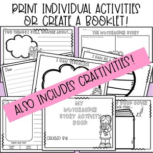 The Nutcracker Reading Comprehension Worksheets: Grades 2-4 (digital ...