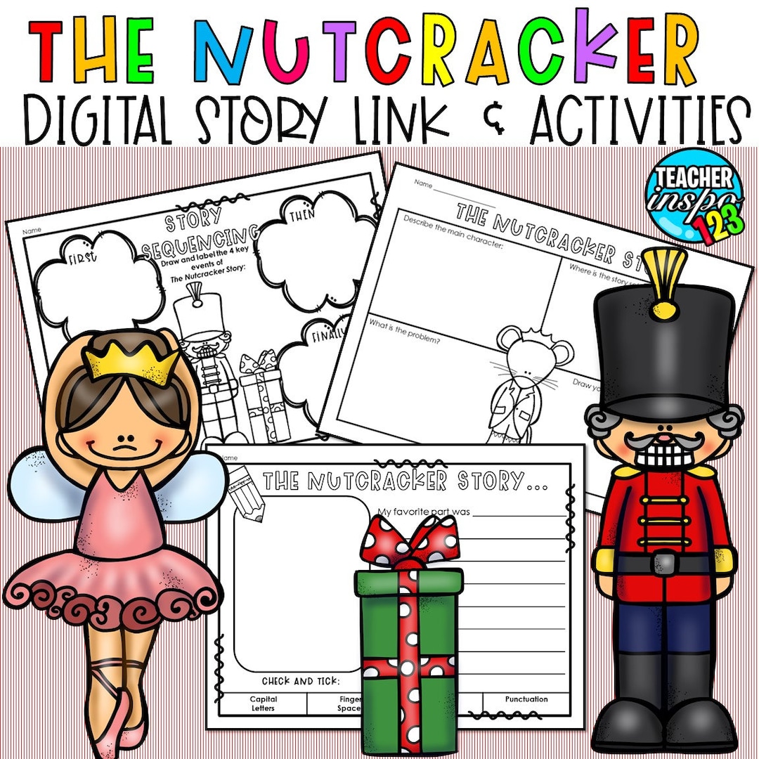 The Nutcracker Reading Comprehension Worksheets - Etsy Canada