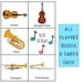 Go Fish Music Instruments Card Game: Elementary Classroom (PDF Pattern ...