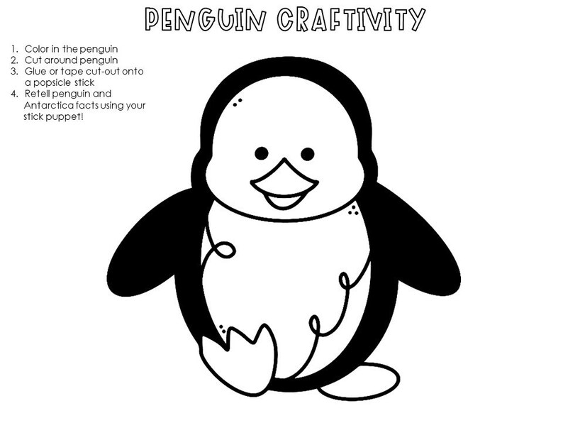 Antarctica Project for Kids, Educational Activities, Homeschool ...