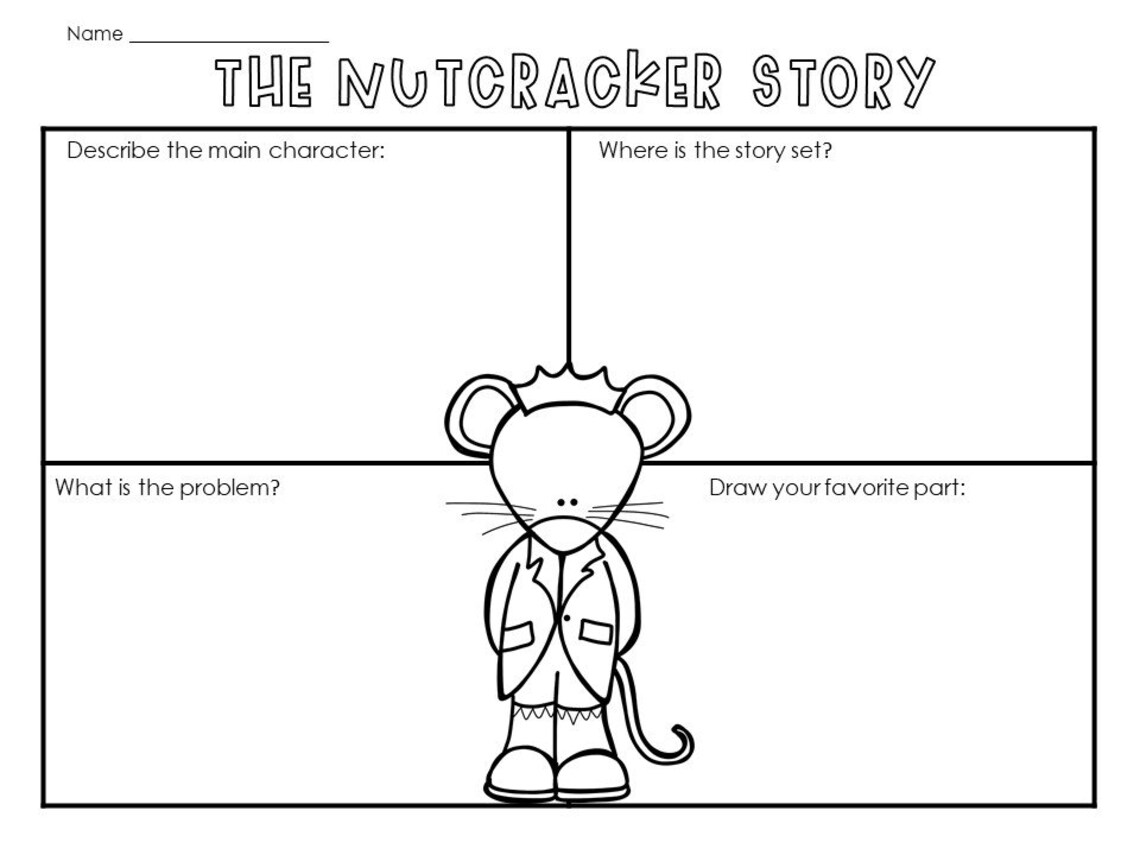 The Nutcracker Reading Comprehension Worksheets: Grades 2-4 (digital ...