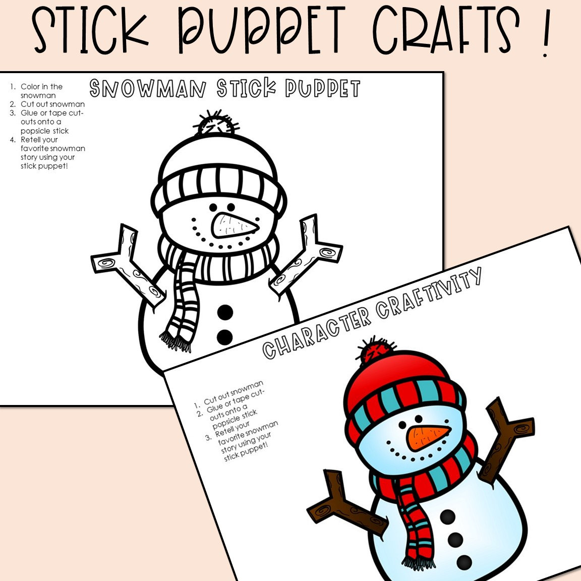 How to Build a Snowman Writing Worksheets: Winter Activities (digital ...