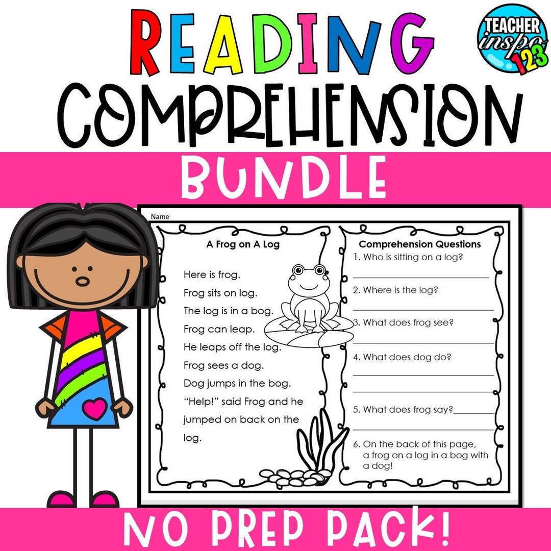 Reading Comprehension Worksheets - Decodable Text - Phonics Worksheets ...