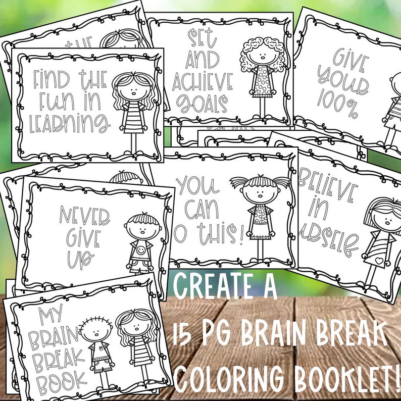 Growth Mindset Coloring Pages: Classroom Homeschool Printables (PDF) - Etsy