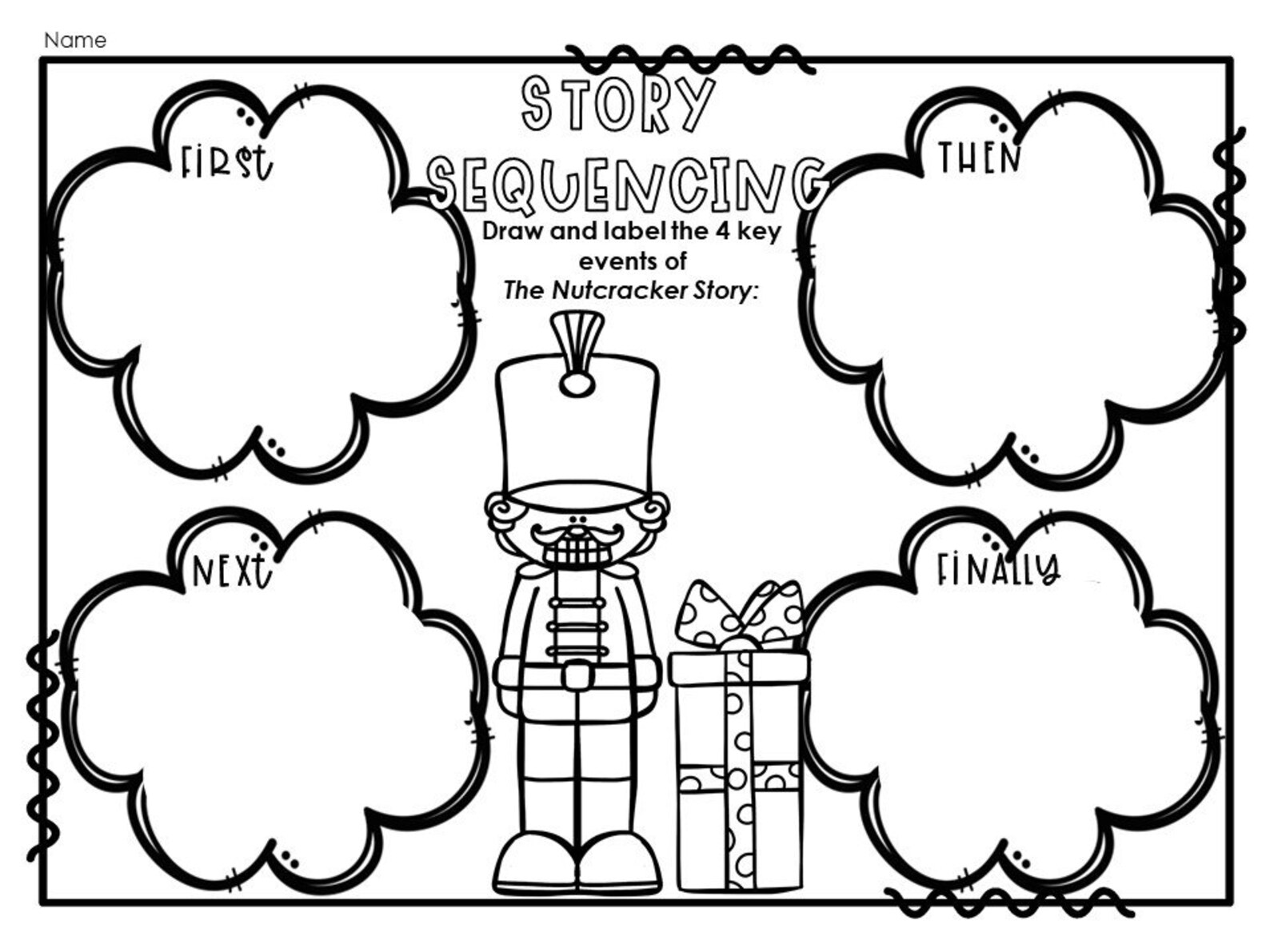 The Nutcracker Reading Comprehension Worksheets: Grades 2-4 (digital ...