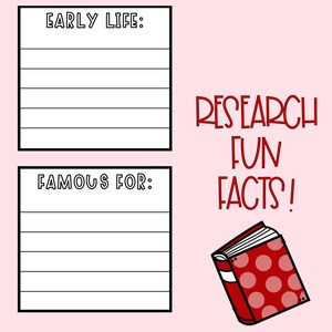 Biography Project Template: Famous Person Research Lapbook (printable ...