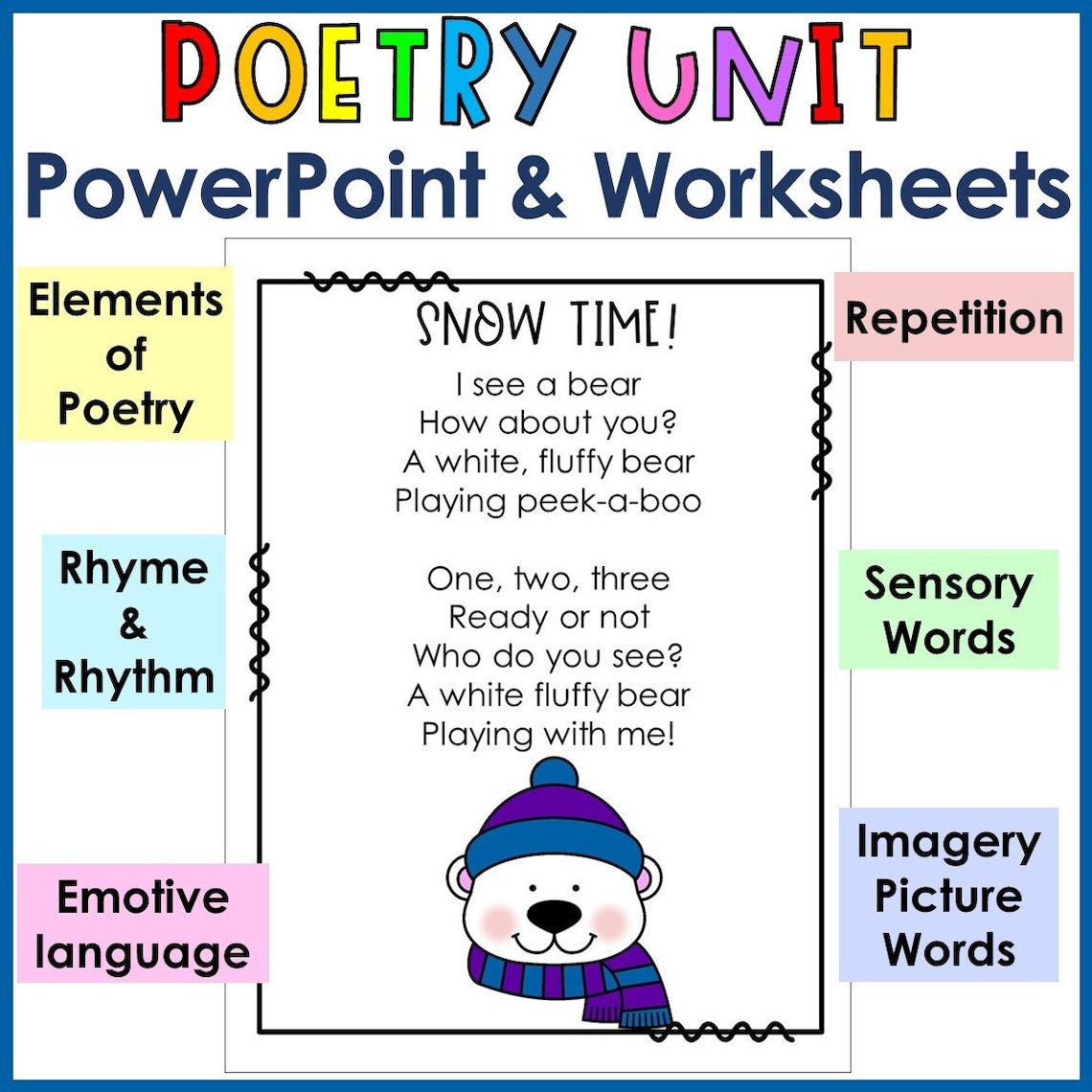 Poetry Unit Study, Decodable Readers Printables, 1st Grade Phonics ...