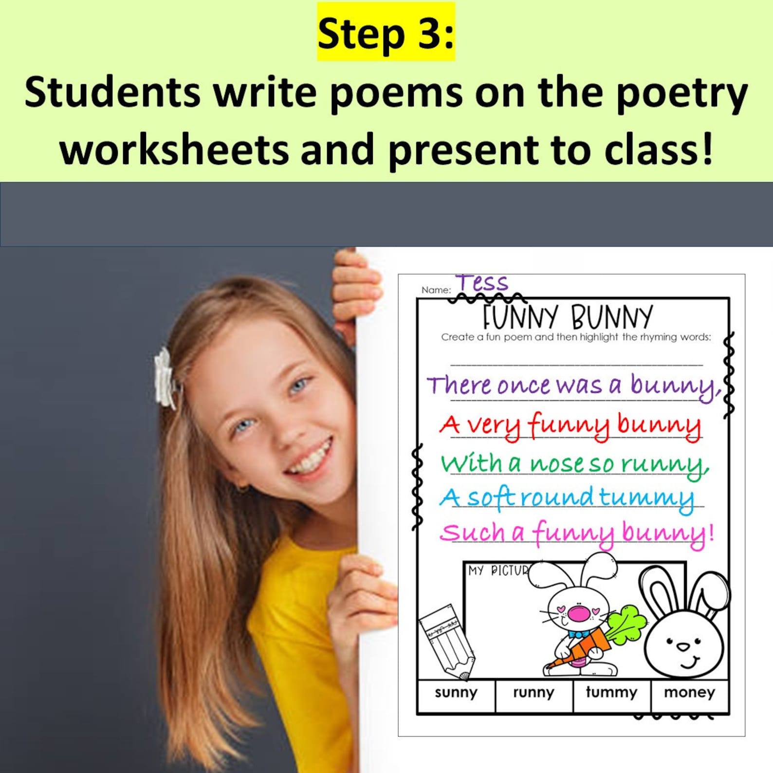 Poetry Unit Study, Decodable Readers Printables, 1st Grade Phonics ...