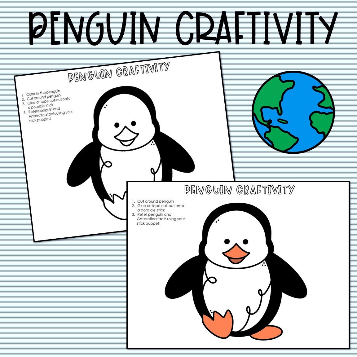 Antarctica Project for Kids, Educational Activities, Homeschool ...