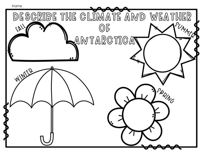 Antarctica Project for Kids, Educational Activities, Homeschool ...