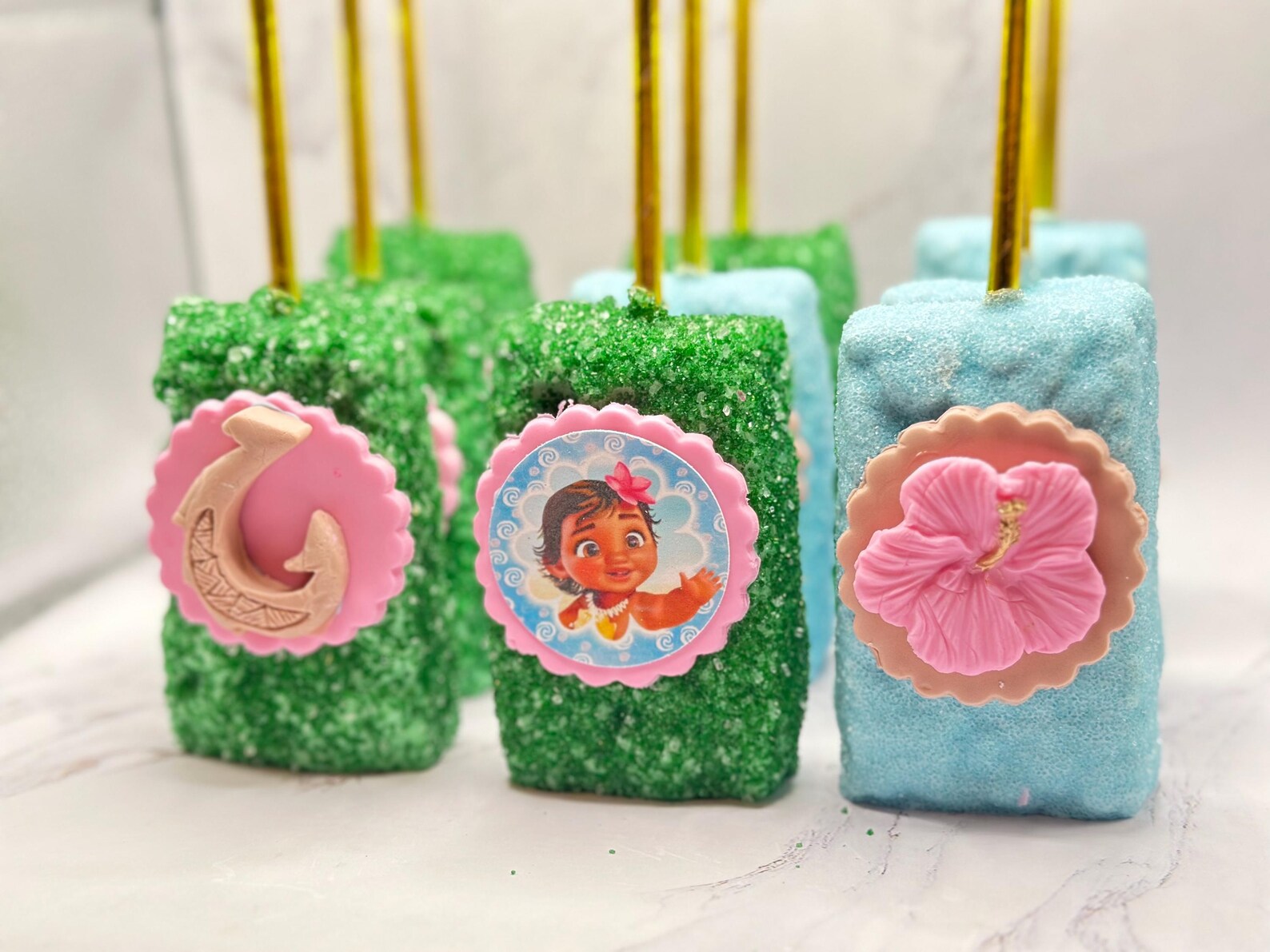 Chocolate Covered Custom Rice Krispies (party Treats) - Etsy