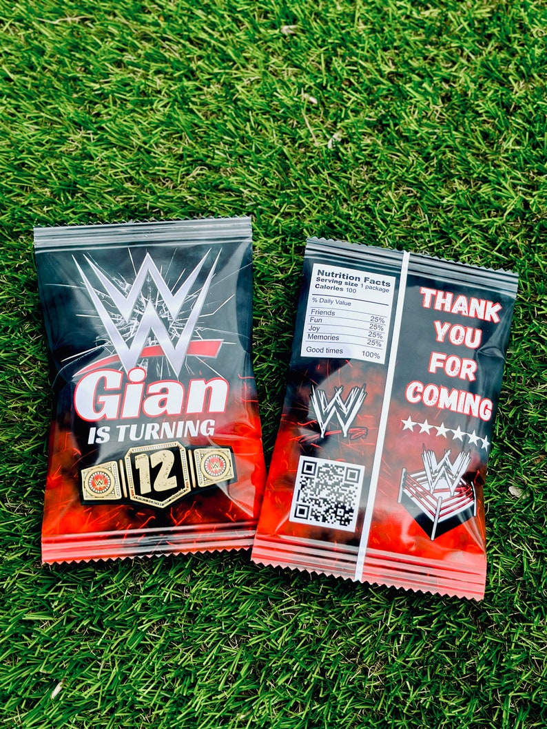 Custom Chip Bags Dozen - Etsy