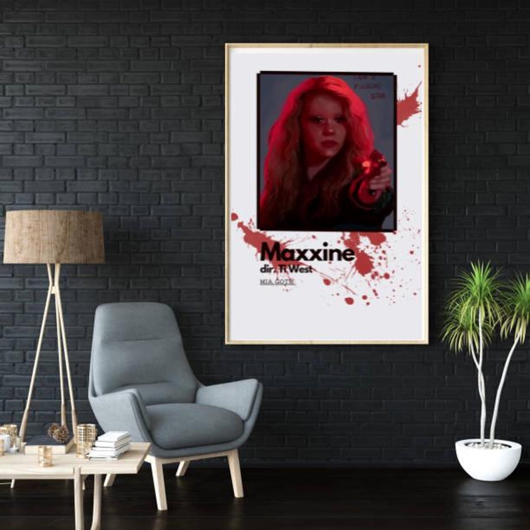 Maxxine 2024 Movie Poster - Etsy