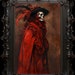 Masque Red Death Art Print, Edgar Allan Poe Literature Literary, Dark ...