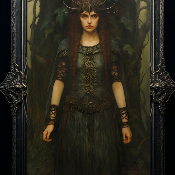 Druid Art Print - Etsy Druid Art Print - Etsy