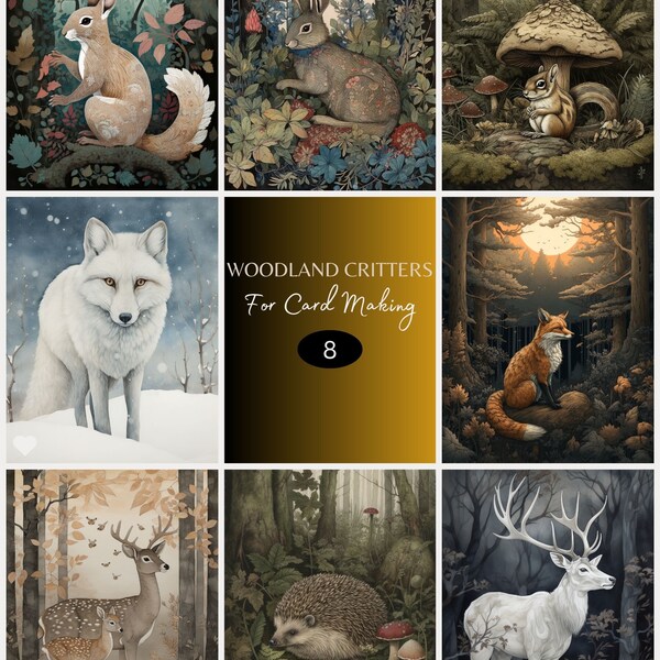 Squirrel Deer - Etsy