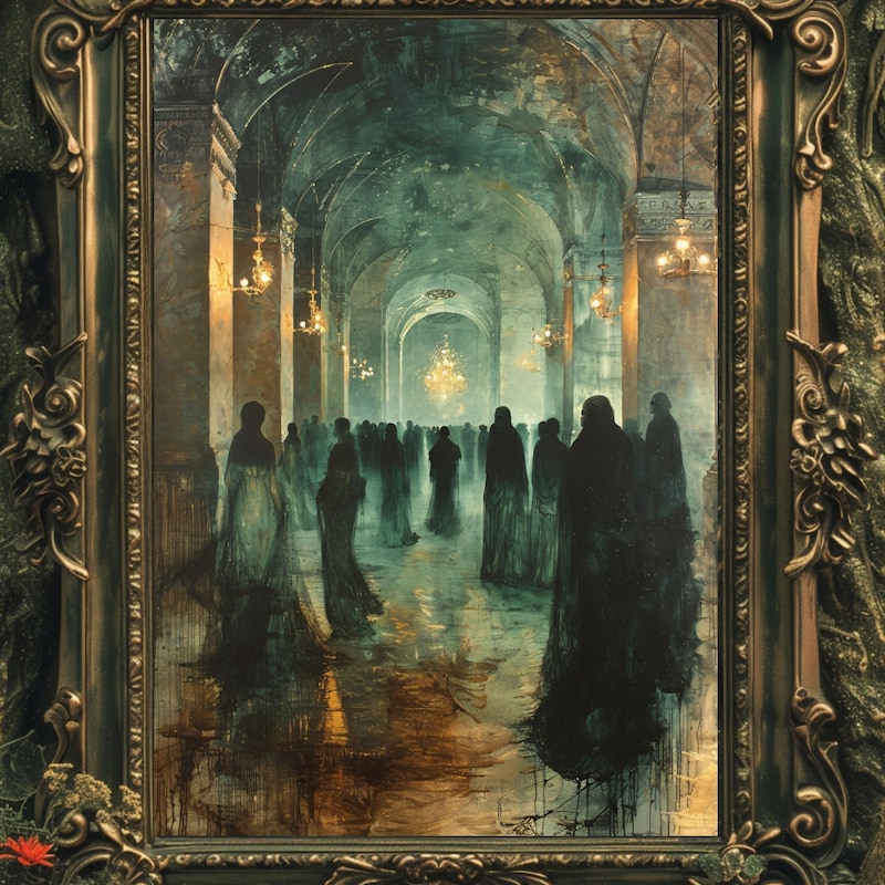 Dance Macabre Art - Etsy