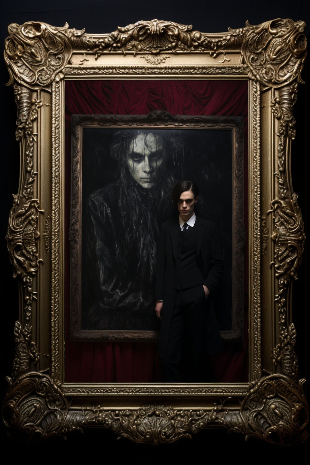 Picture of Dorian Gray Art Print Wall Hanging Home Decor Oscar - Etsy