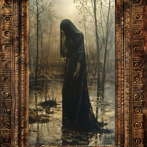 La Llorona Art Print, Latin Latino Mexico Mexican, Folklore Legend Myth ...