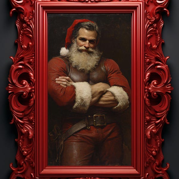 Gay Santa Art - Etsy