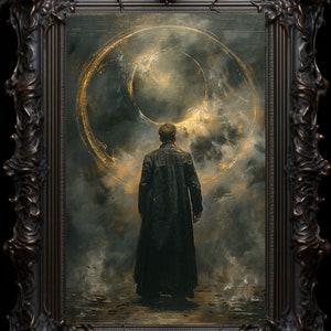 Eldritch Gateway Art Print: Dark Gothic Fantasy Portal - Etsy