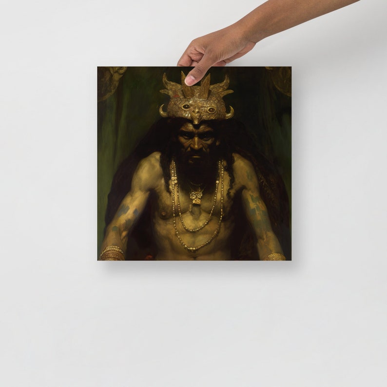 Damballah Vodou Voodoo Lwa Loa God Art Print Poster Wall - Etsy