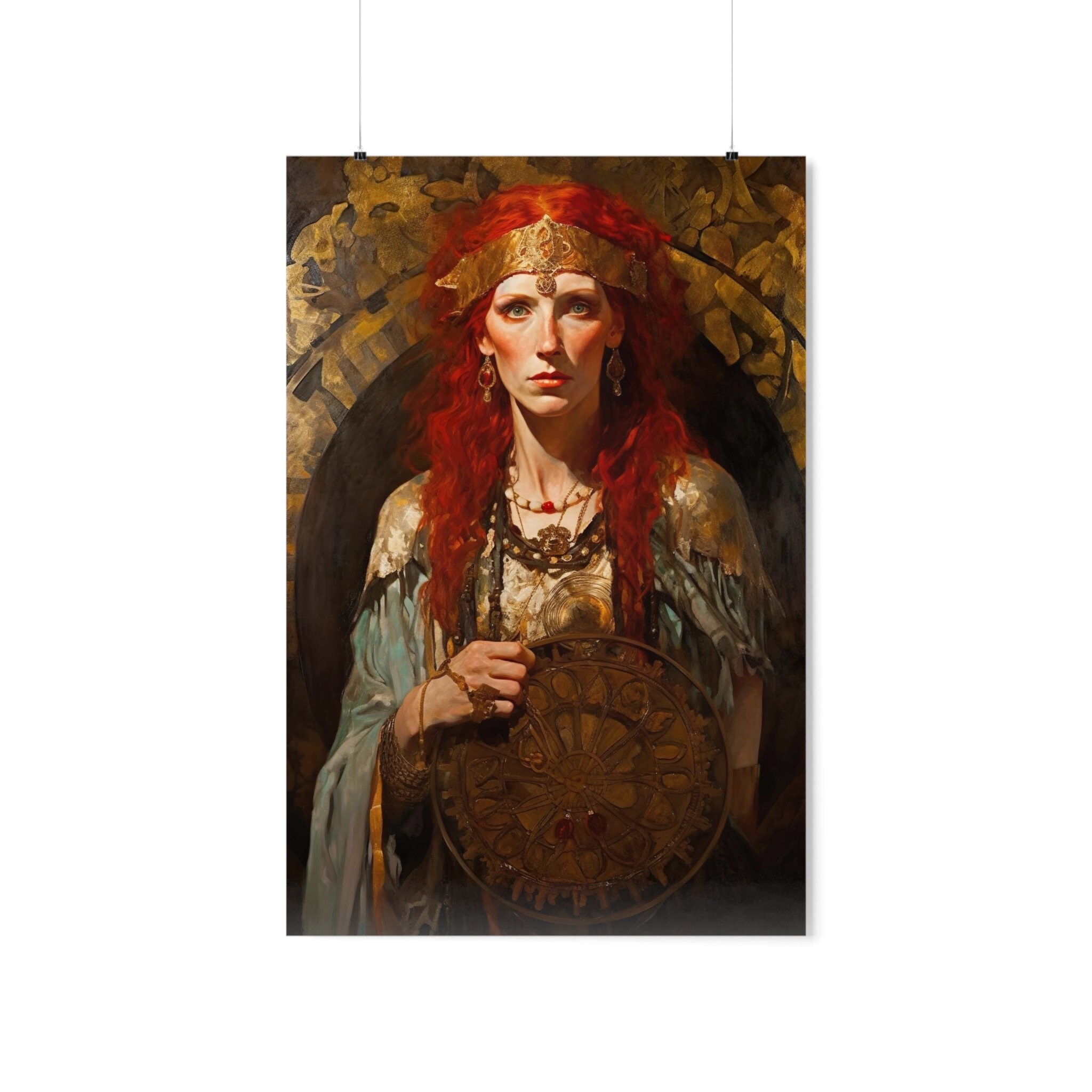 Queen Boudica Boadicea Art Print Poster Wall Hanging Home - Etsy