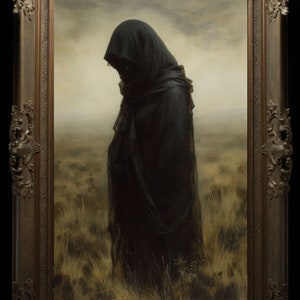 The Wraith Art Print, Home Wall Decor, Ghost Specter Spirit Shade ...