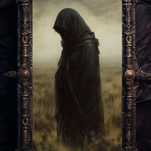 The Wraith Art Print, Home Wall Decor, Ghost Specter Spirit Shade ...