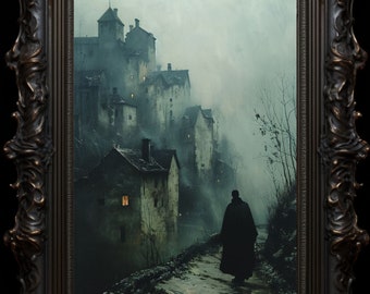 The Wraith Art Print, Home Wall Decor, Ghost Specter Spirit Shade ...