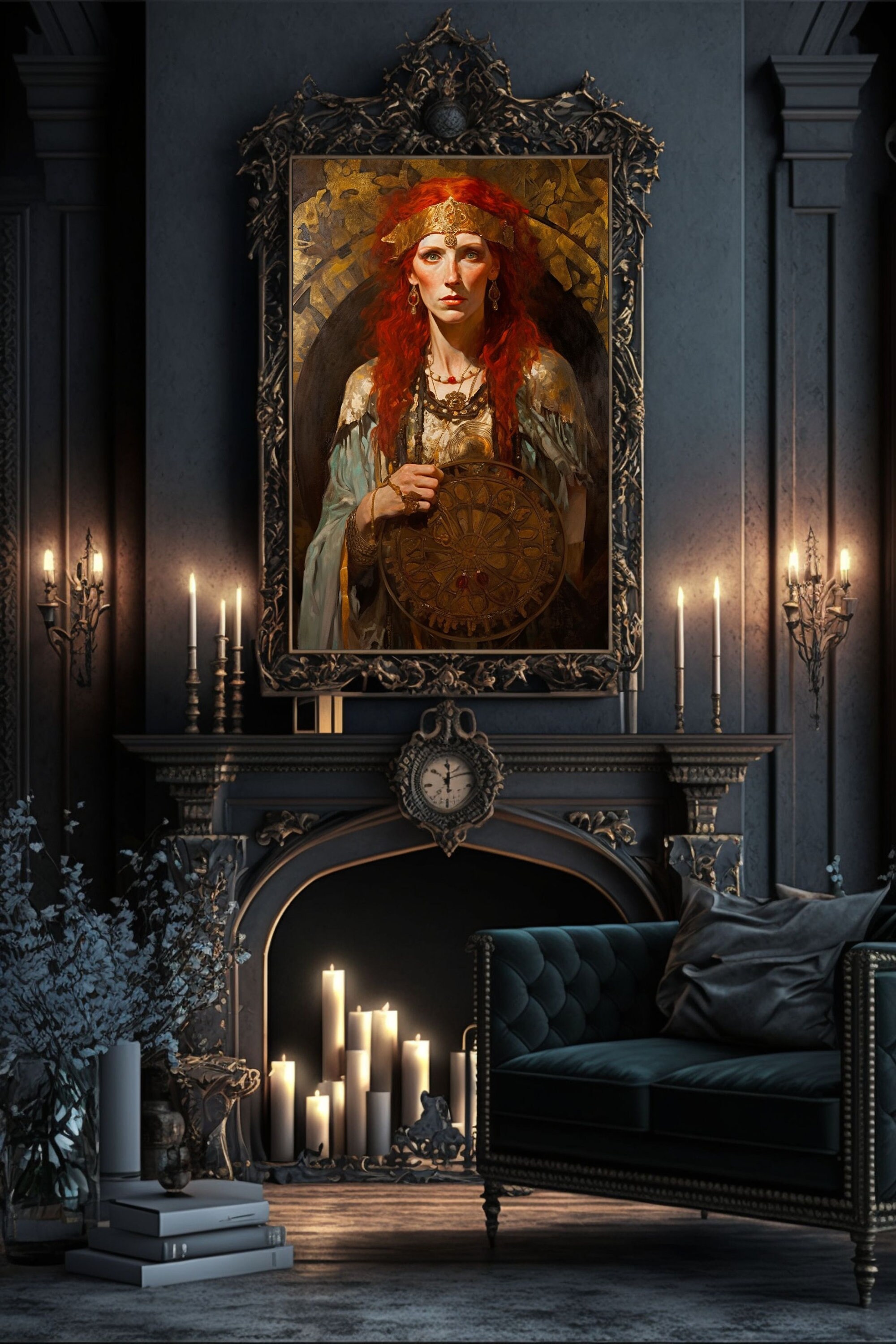 Queen Boudica Boadicea Art Print Poster Wall Hanging Home - Etsy