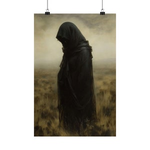 The Wraith Art Print, Home Wall Decor, Ghost Specter Spirit Shade ...