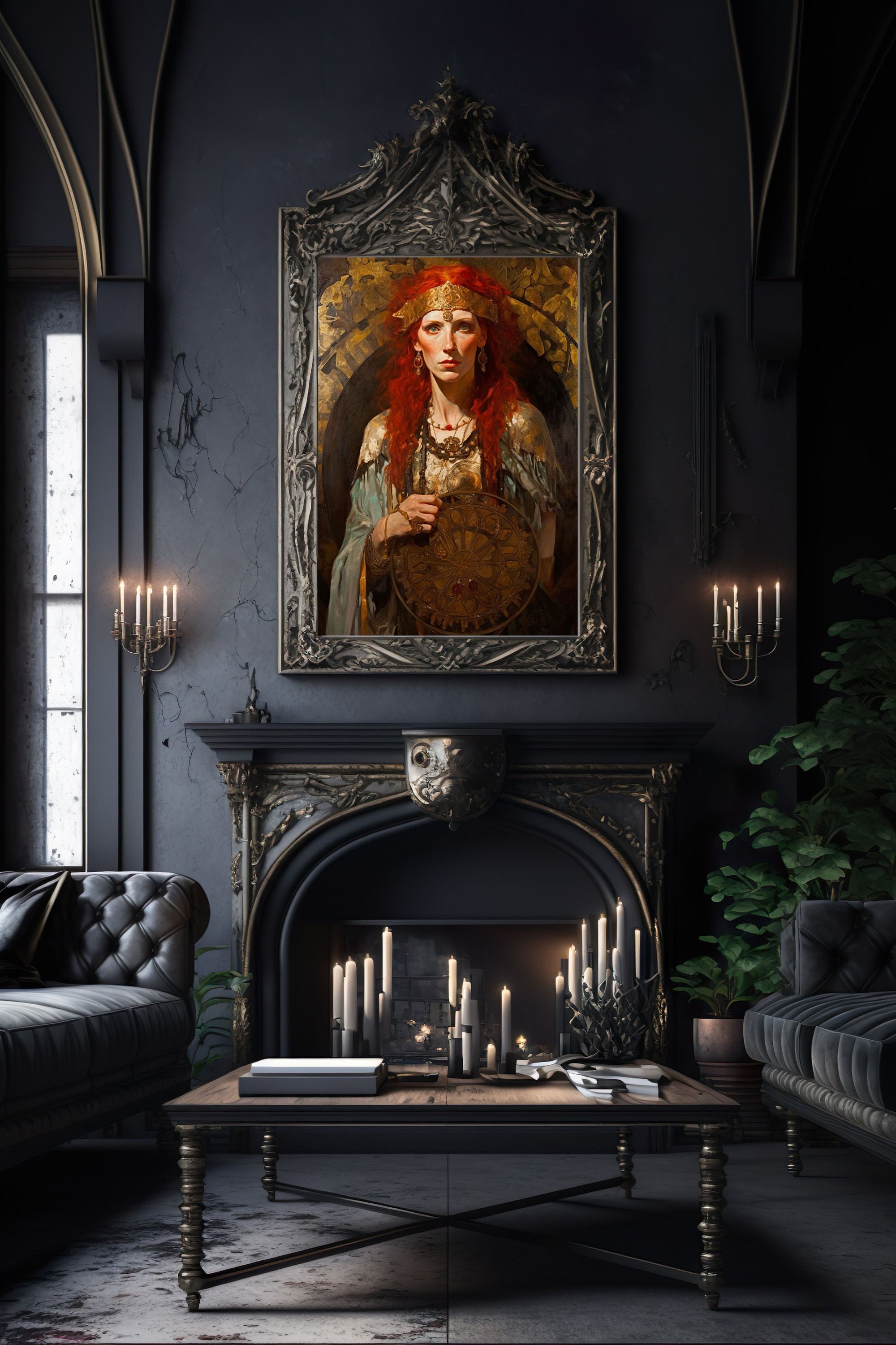 Queen Boudica Boadicea Art Print Poster Wall Hanging Home - Etsy