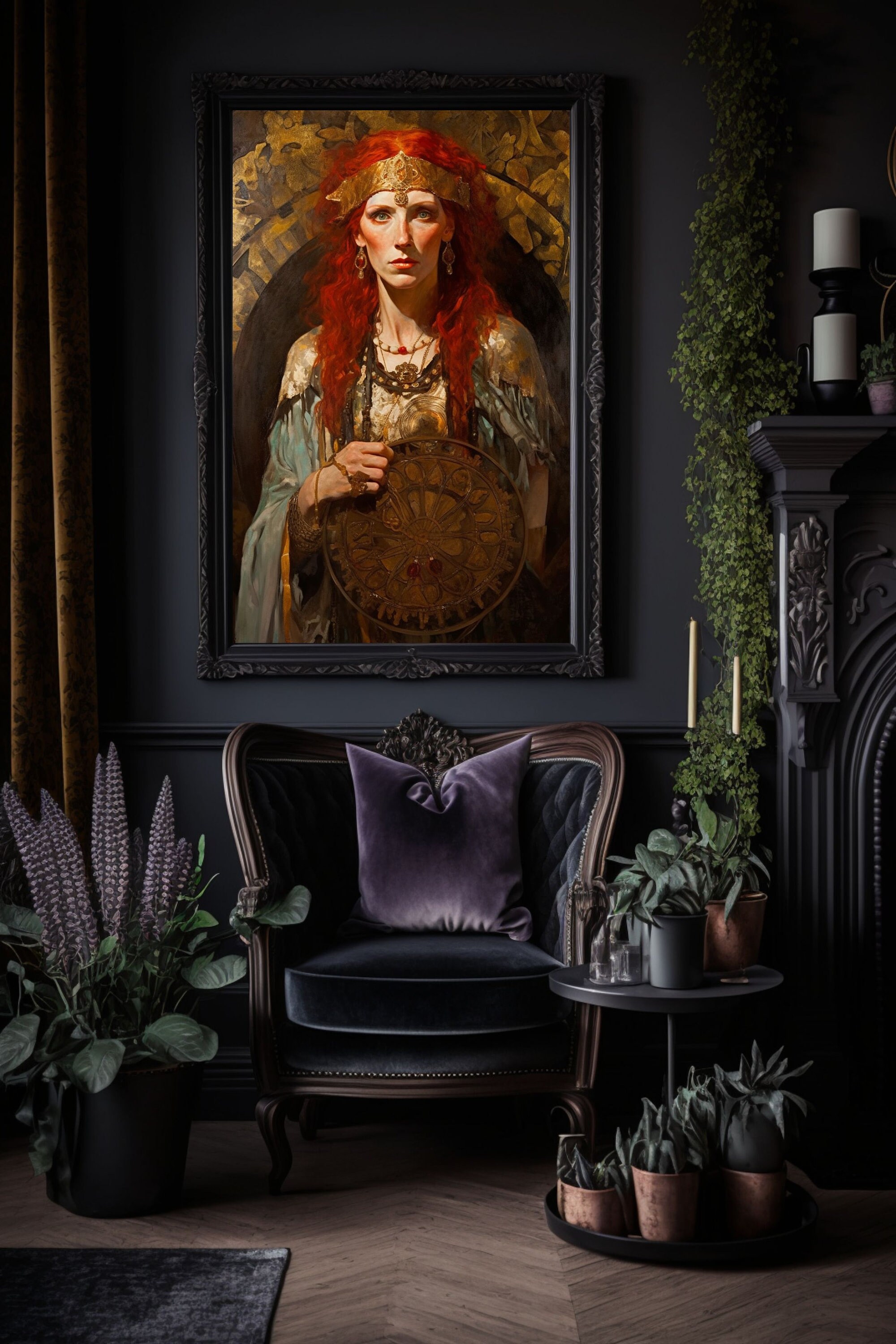 Queen Boudica Boadicea Art Print Poster Wall Hanging Home - Etsy