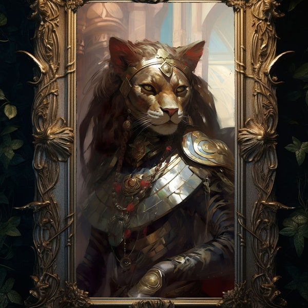 Lioness Goddess Art - Etsy