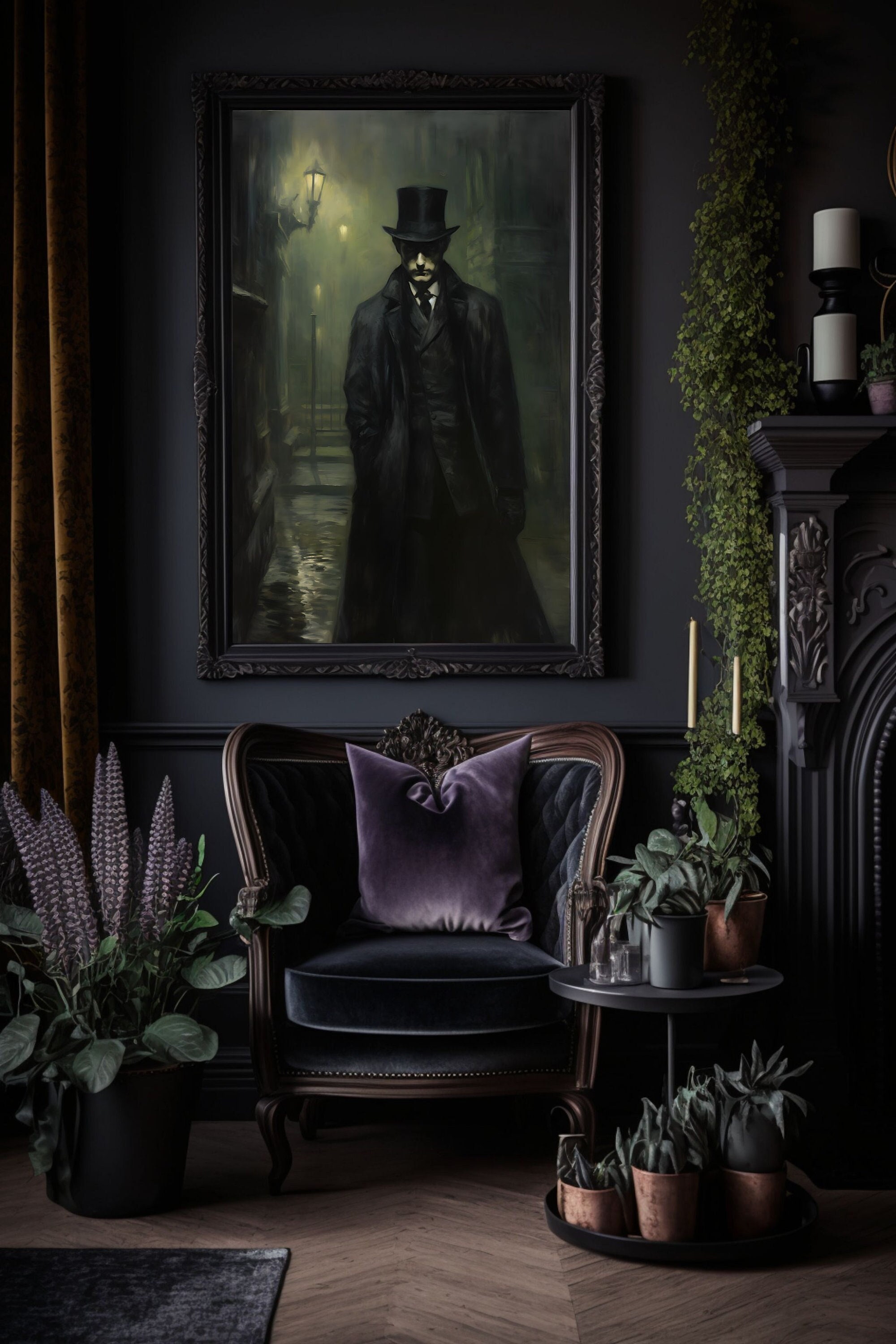Jack the Ripper Art Print: Victorian London Mystery - Etsy
