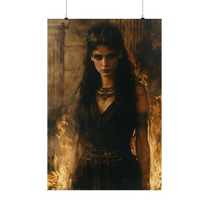 Lilith Art Print, Babylonian Jewish Mythology Ancient Folklore ...
