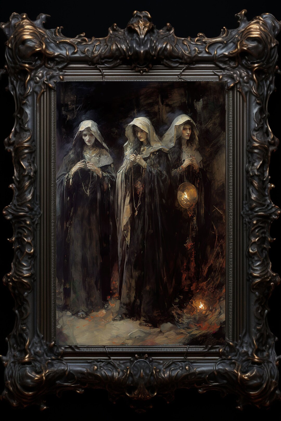 Weird Sisters Macbeth Art Print Poster Wall Hanging Home Decor ...