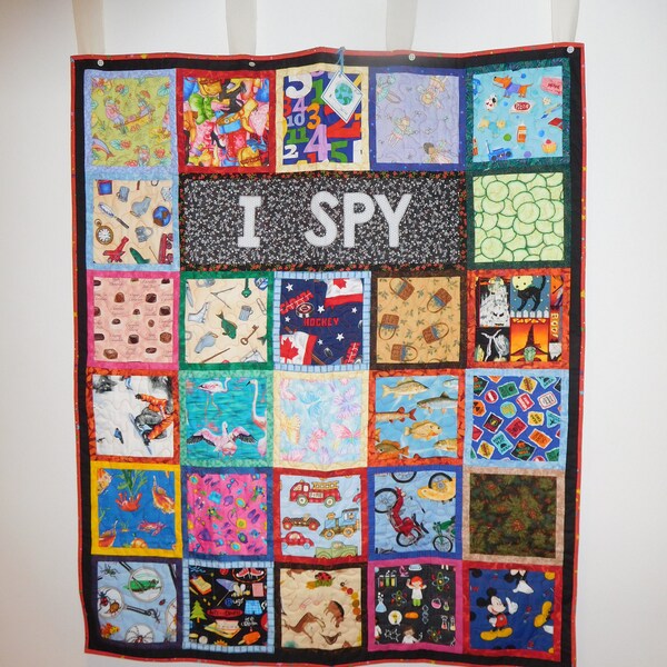 I Spy Quilt - Etsy
