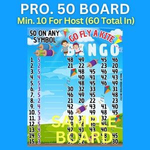 Go Fly A Kite 50 WTA *2 Versions* Reg. & Pro. Board (min. 10), 15 Line ...