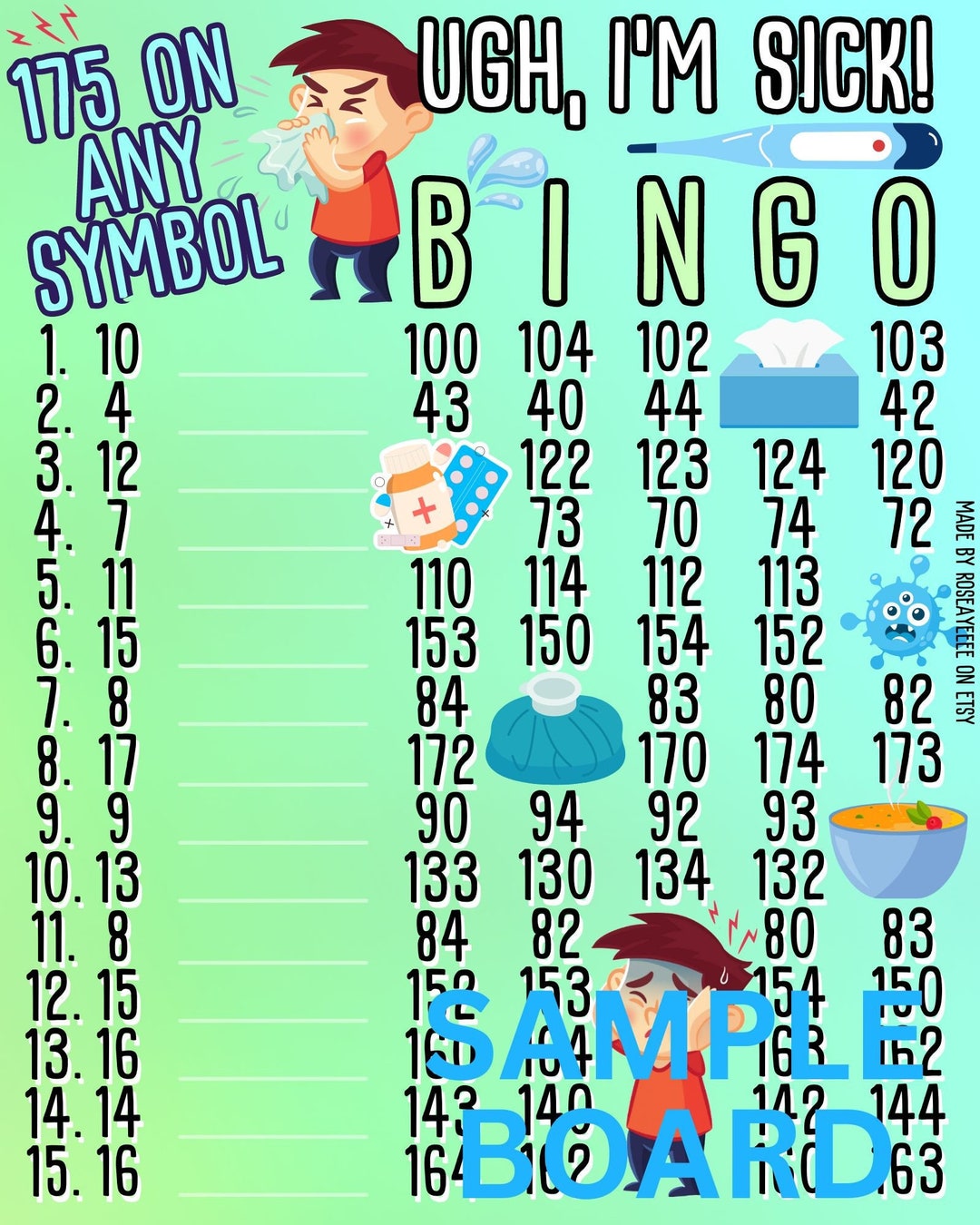 Ugh, Im Sick 175 WTA 2 Versions Regular & Pro. Board min. 25, 15 Line ...