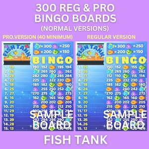 Fish Tank 300 *multiple Versions* Reg. & Pro. Boards, 15 Line PYP ...