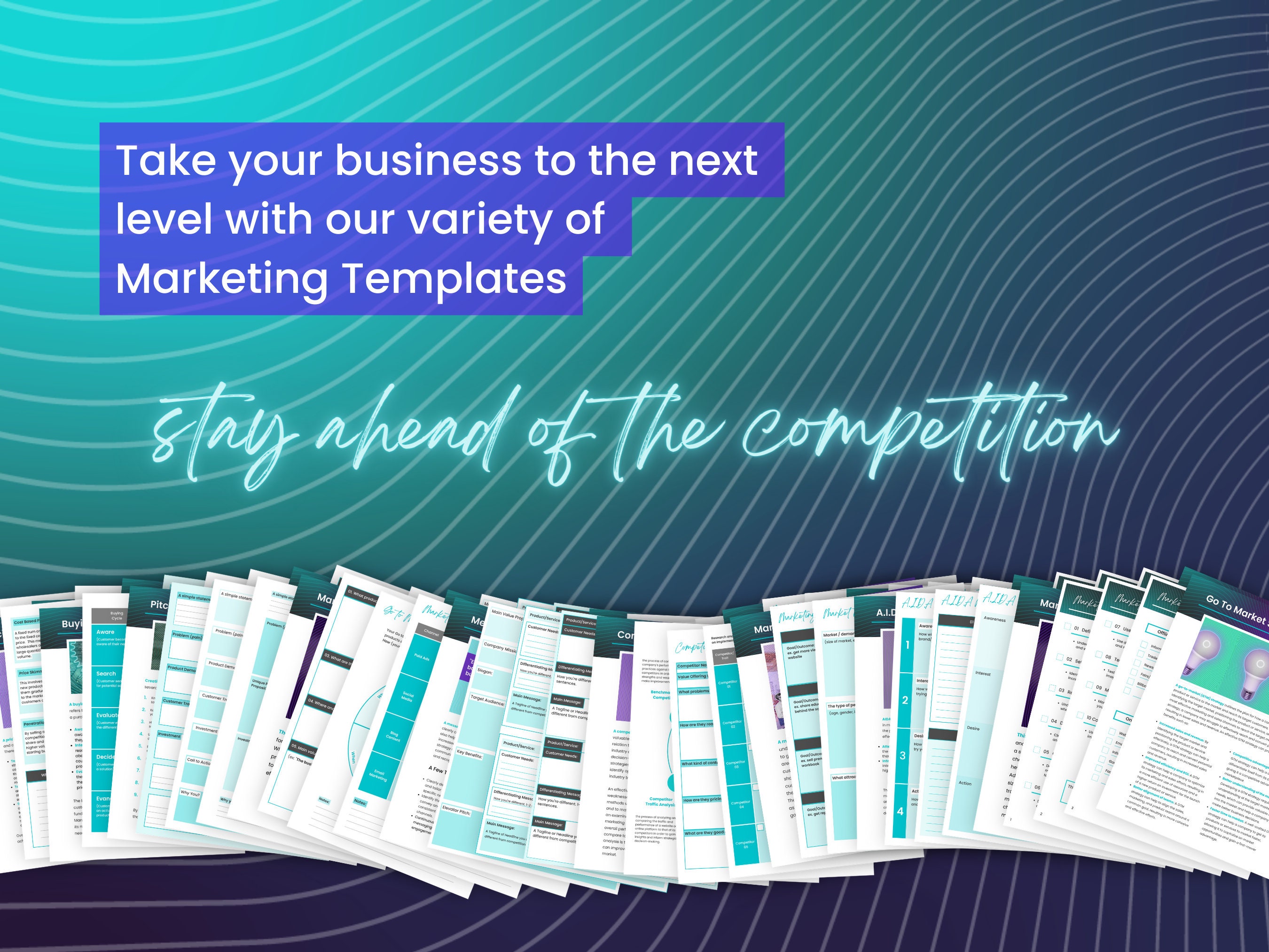 The Ultimate Marketing Strategy Bundle Marketing Templates Marketing ...