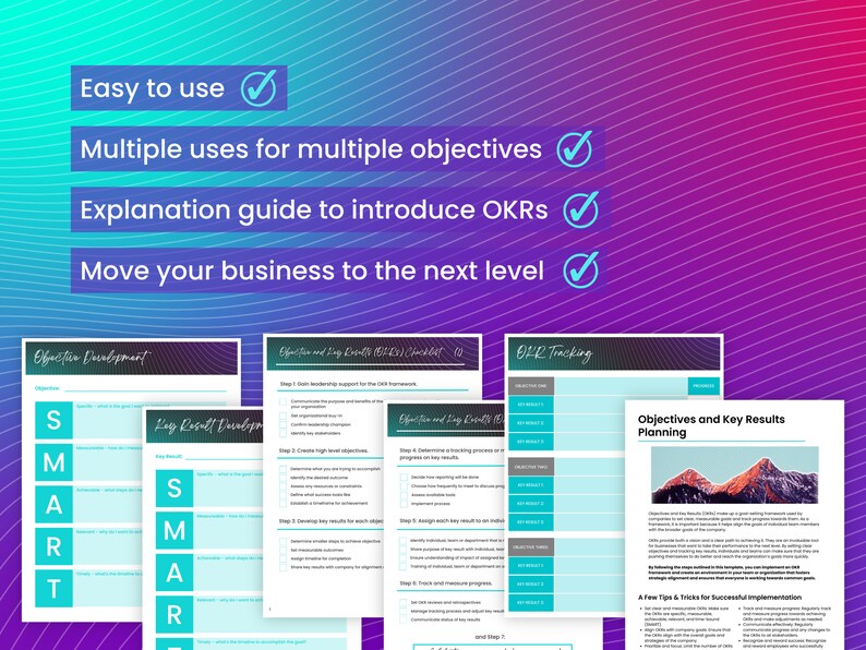 The Ultimate OKR Template OKR Planning Template Objective Key Results ... The Ultimate OKR Template OKR Planning Template Objective Key Results ...