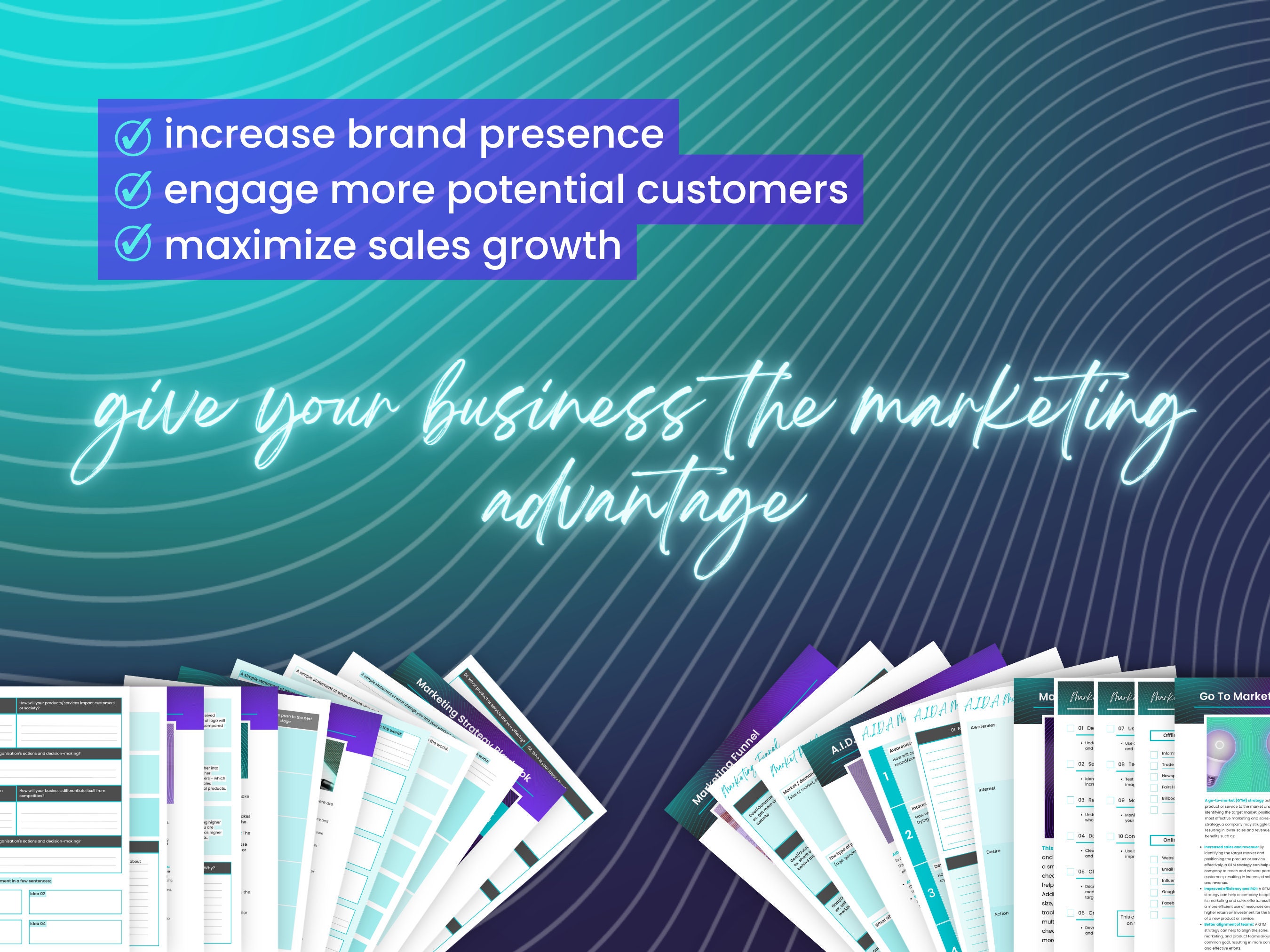 The Ultimate Marketing Strategy Bundle Marketing Templates Marketing ...