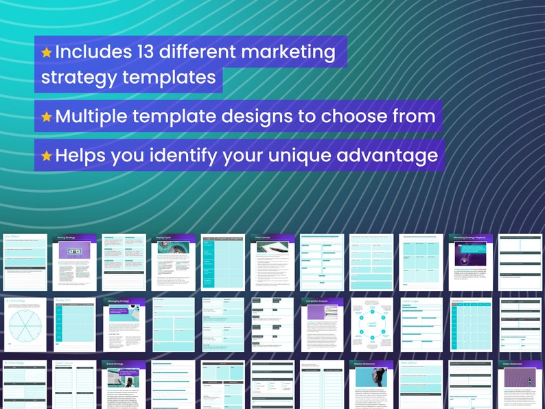 The Ultimate Marketing Strategy Bundle Marketing Templates Marketing ...